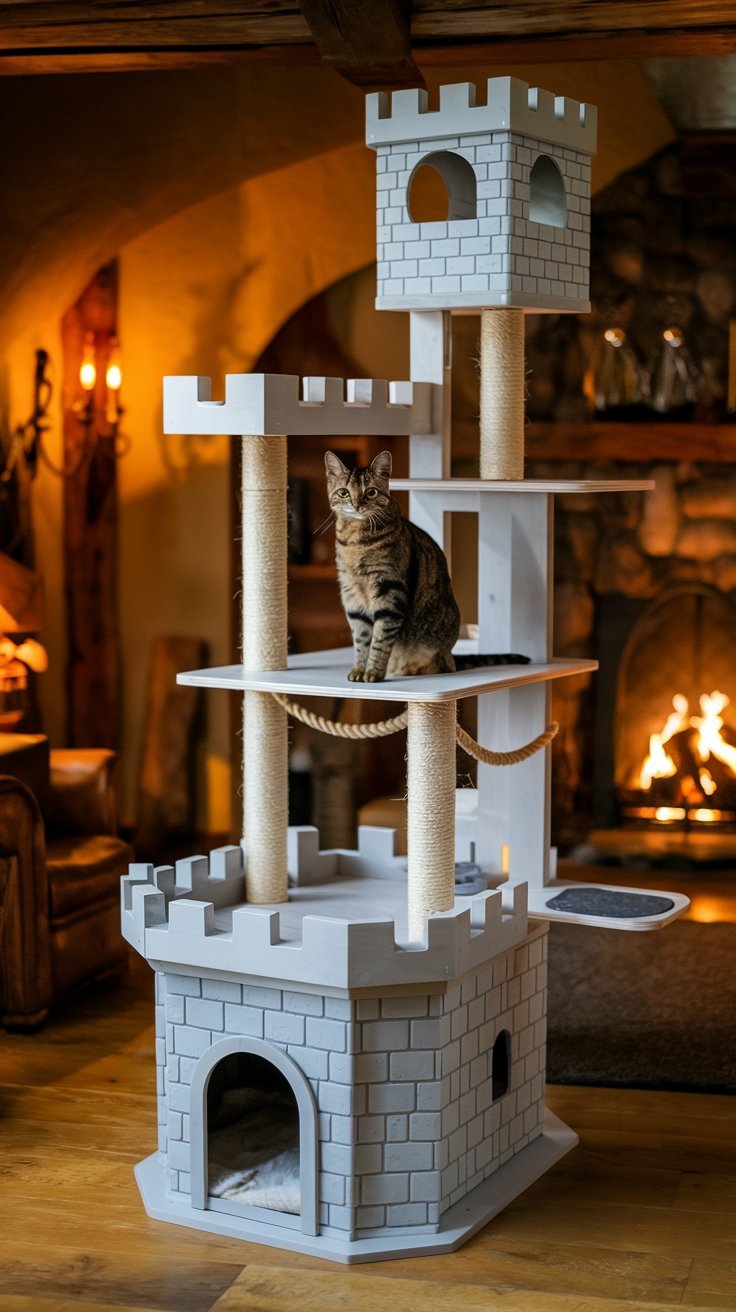 13+ Gothic Cat Tree Ideas: Enchanting Designs for Your Dark Aesthetic