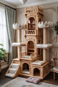 20+ Victorian-Inspired Decorative Cat Towers for the Sophisticated Pet