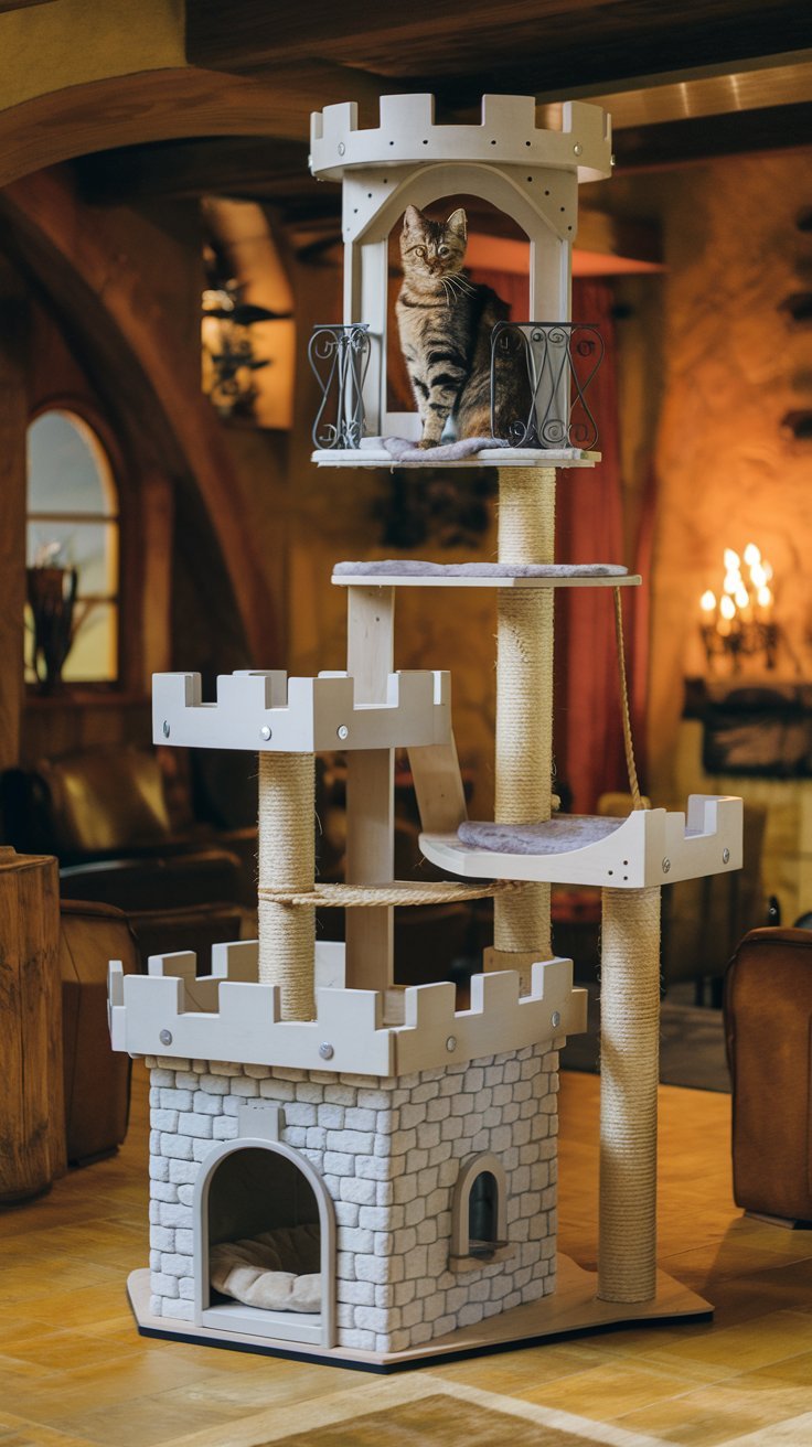 13+ Gothic Cat Tree Ideas: Enchanting Designs for Your Dark Aesthetic