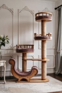 20+ Victorian-Inspired Decorative Cat Towers for the Sophisticated Pet