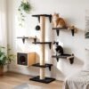 15+ Genius DIY Cat Climbing Walls That Blend Style & Function