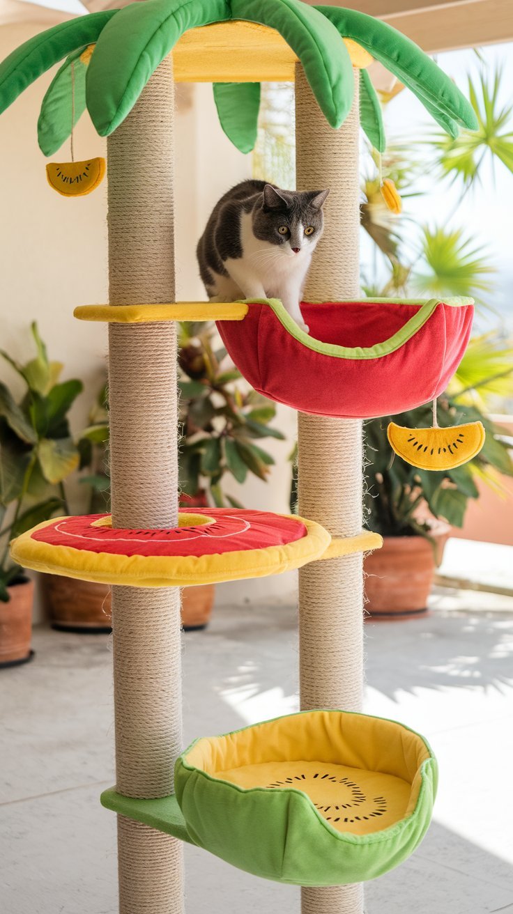 15+ Unique Cat Towers Designed Like Food to Match Any Home Decor