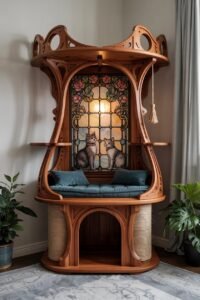20+ Victorian-Inspired Decorative Cat Towers for the Sophisticated Pet