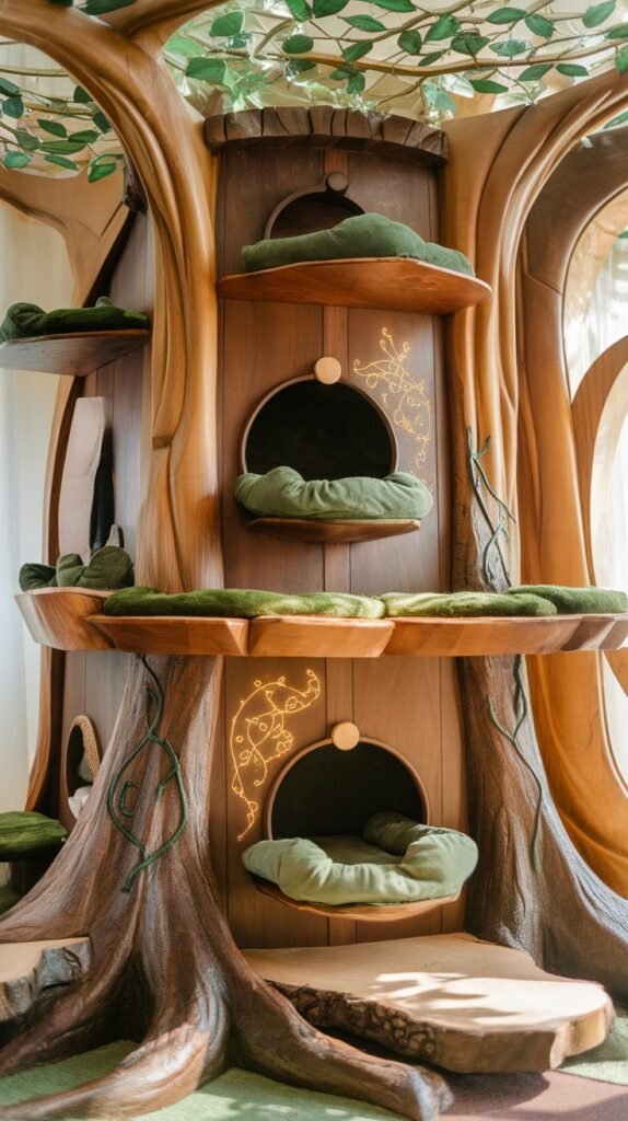 15+ Whimsical Hobbit-Themed Cat Tree Ideas for Your Cat’s Dream Home