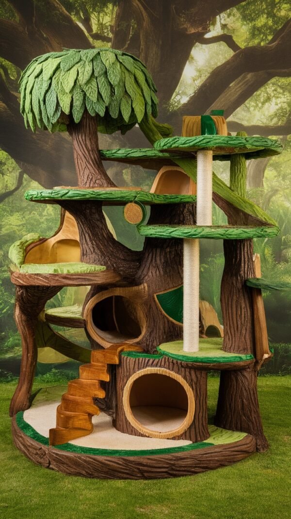 15+ Whimsical Hobbit-Themed Cat Tree Ideas for Your Cat’s Dream Home