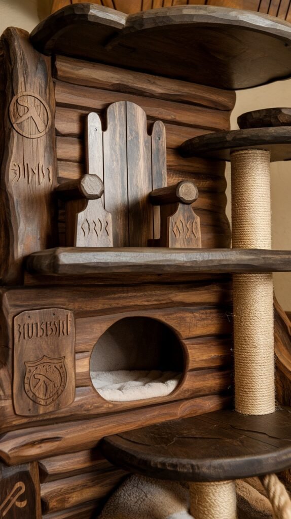 15+ Whimsical Hobbit-Themed Cat Tree Ideas for Your Cat’s Dream Home