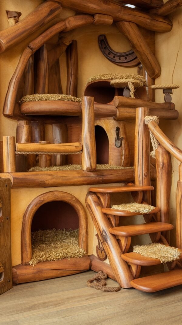 15+ Whimsical Hobbit-Themed Cat Tree Ideas for Your Cat’s Dream Home