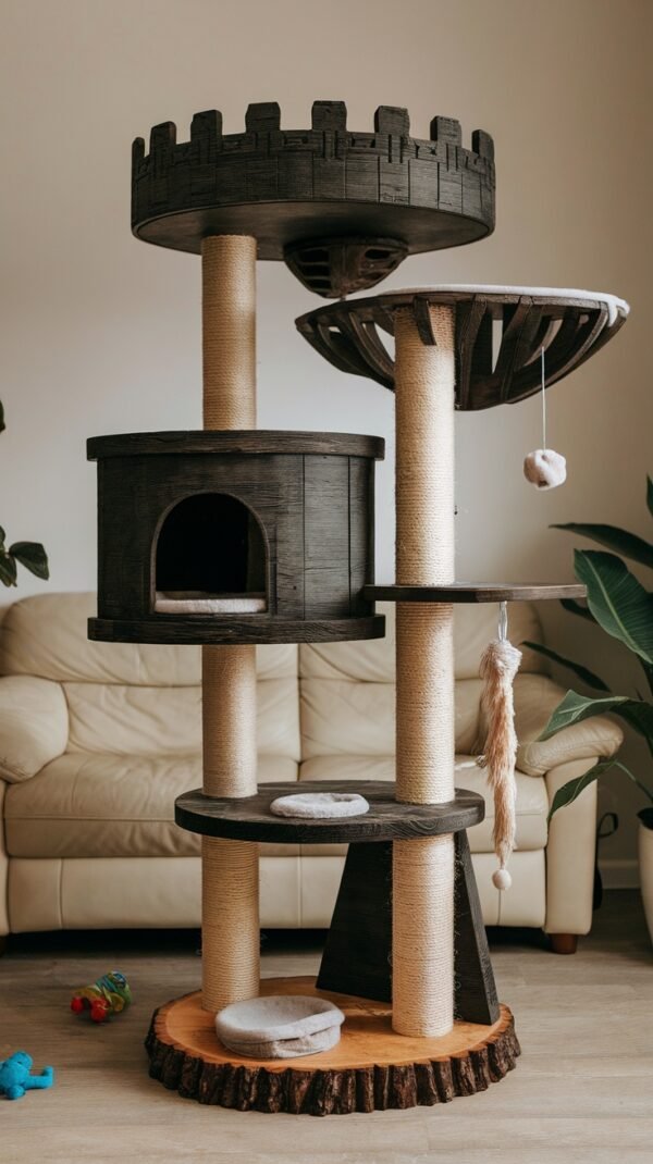 15+ Whimsical Hobbit-Themed Cat Tree Ideas for Your Cat’s Dream Home