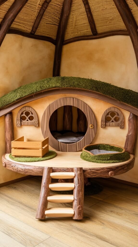 15+ Whimsical Hobbit-Themed Cat Tree Ideas for Your Cat’s Dream Home