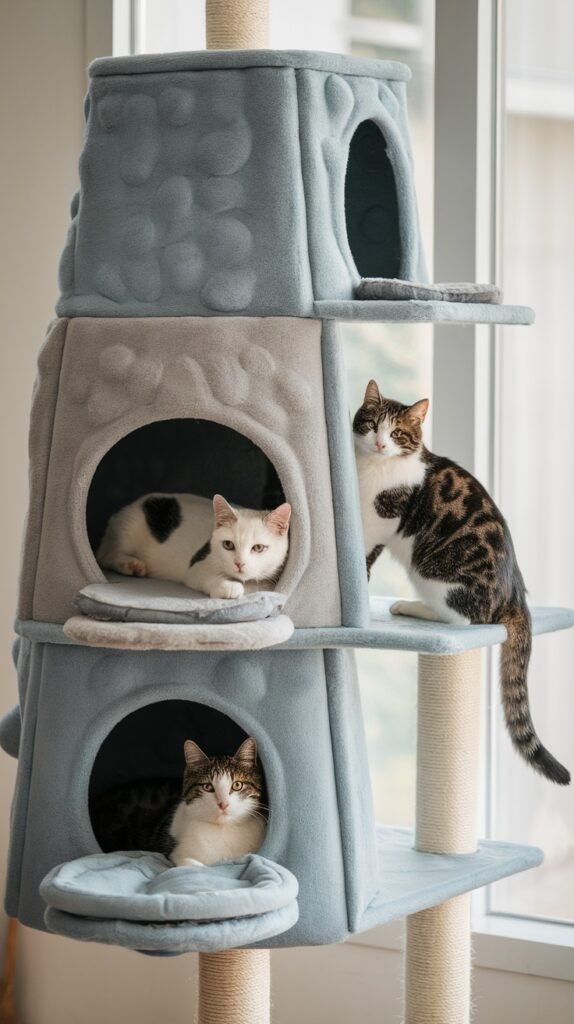 15+ Aquatic-Themed Cat Towers to Bring Ocean Vibes into Your Home