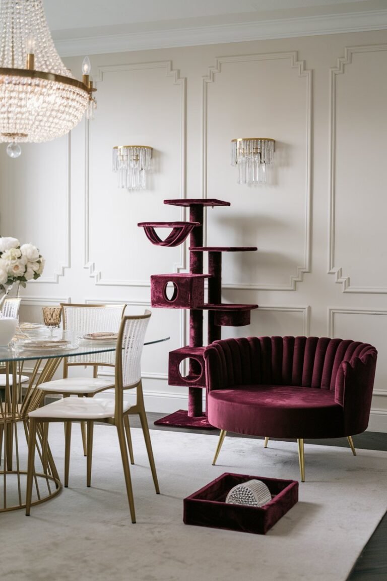 10+ Glamorous Cat Decor Ideas That Blend Seamlessly with Chic Interiors