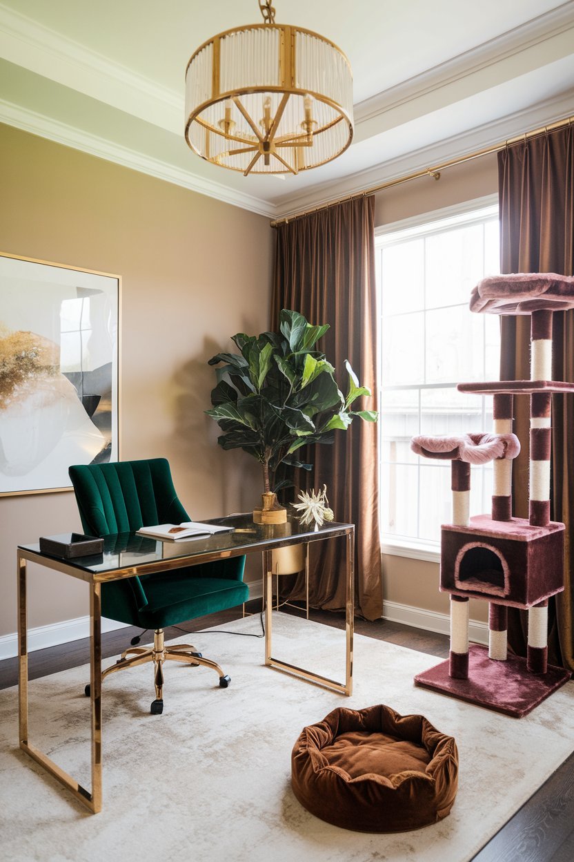 10+ Glamorous Cat Decor Ideas That Blend Seamlessly with Chic Interiors