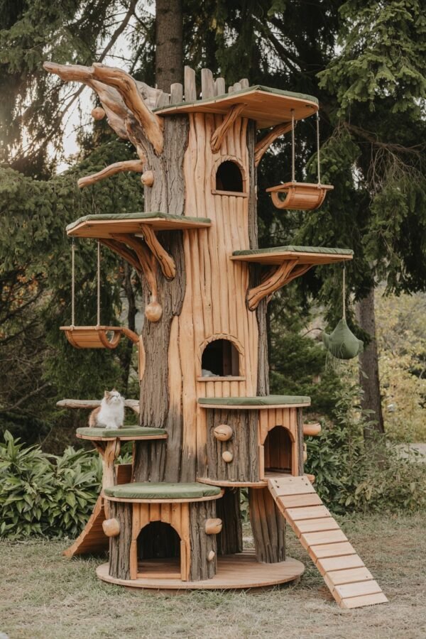 10+ Garden-Inspired Cat Trees Ideas That Look Like Art and Function ...