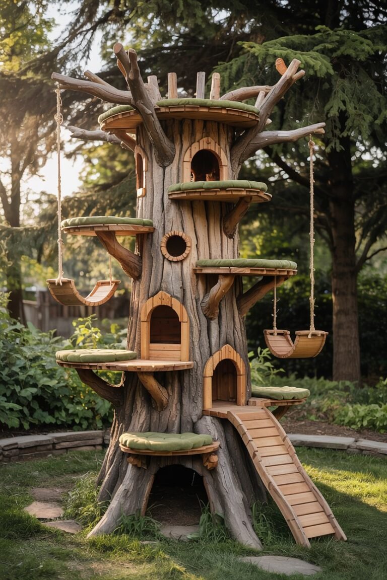 10+ Garden-Inspired Cat Trees Ideas That Look Like Art and Function ...