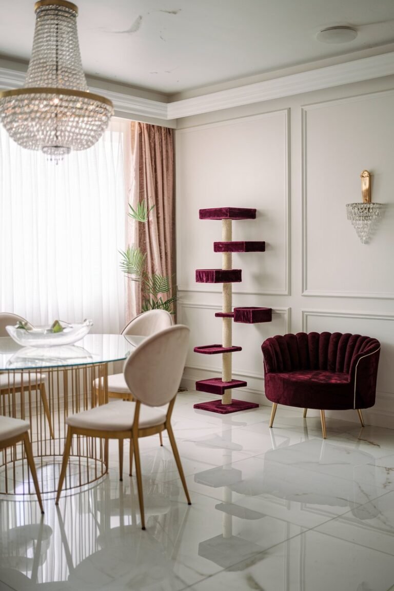 10+ Glamorous Cat Decor Ideas That Blend Seamlessly with Chic Interiors