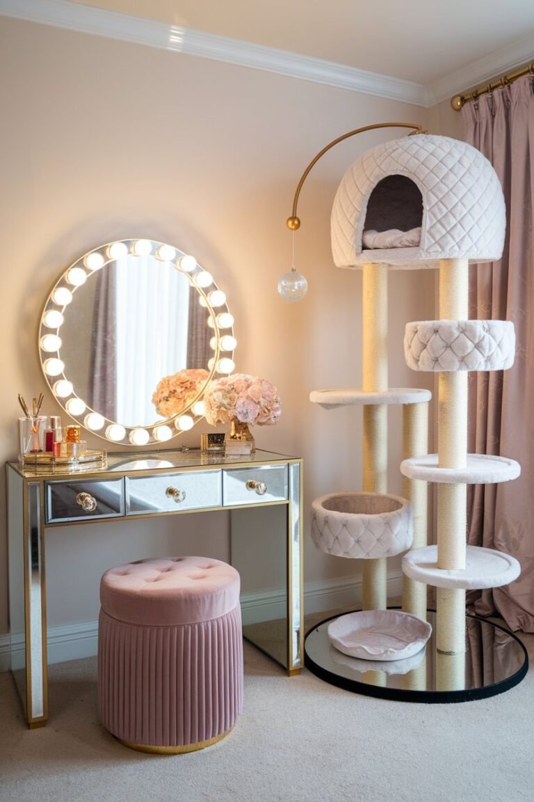 10+ Glamorous Cat Decor Ideas That Blend Seamlessly with Chic Interiors