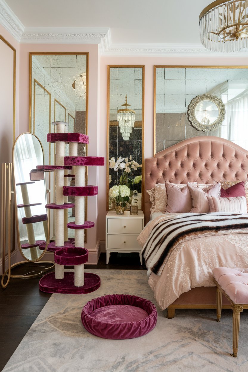 10+ Glamorous Cat Decor Ideas That Blend Seamlessly with Chic Interiors