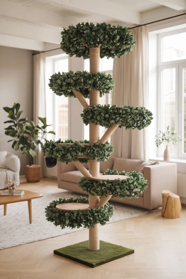 10+ Garden-Inspired Cat Trees Ideas That Look Like Art and Function ...