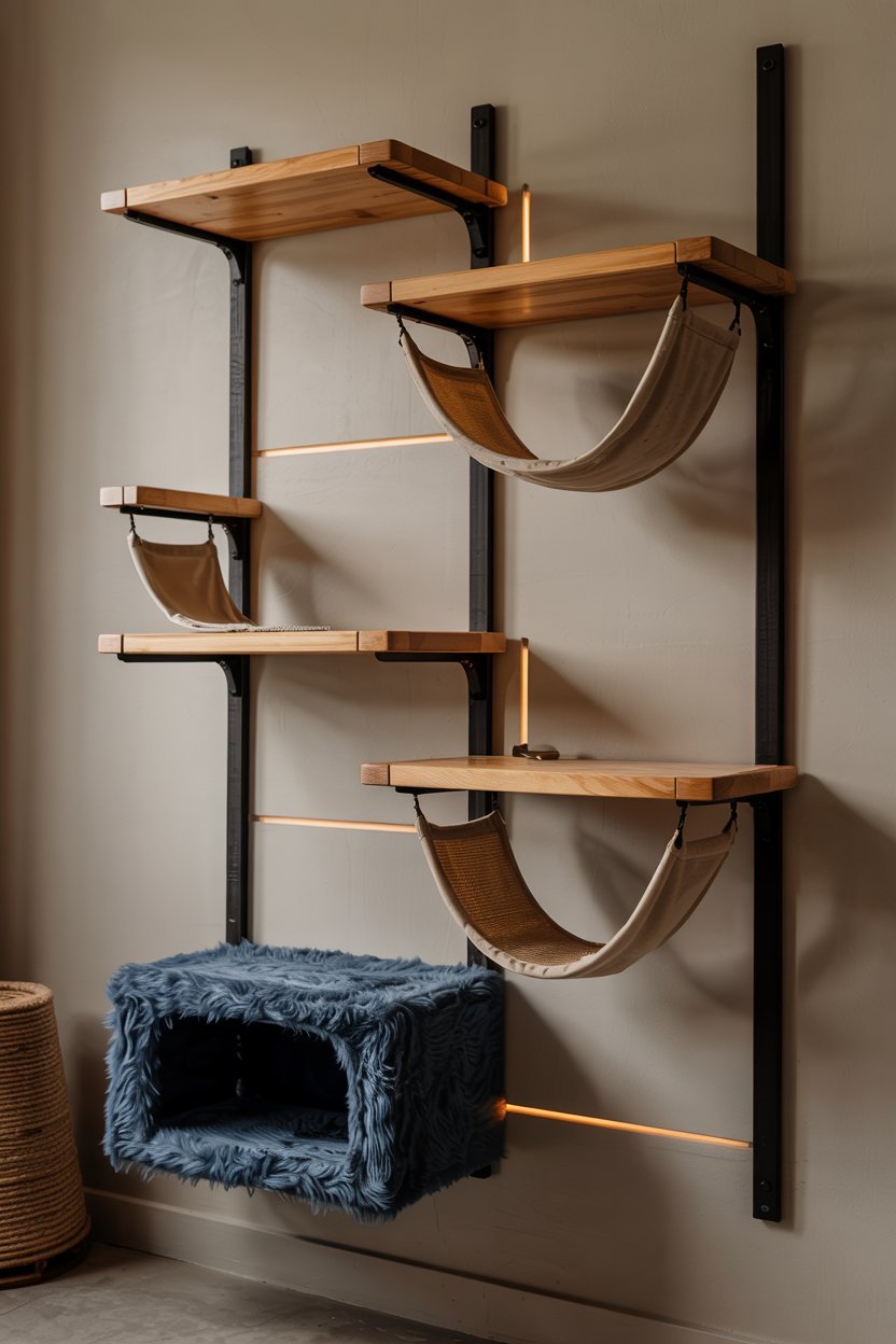 Step‑by‑Step DIY Wall Mounted Cat Shelves for Modern Homes