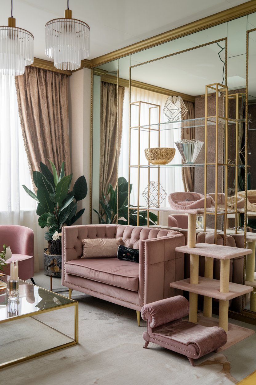 10+ Glamorous Cat Decor Ideas That Blend Seamlessly with Chic Interiors