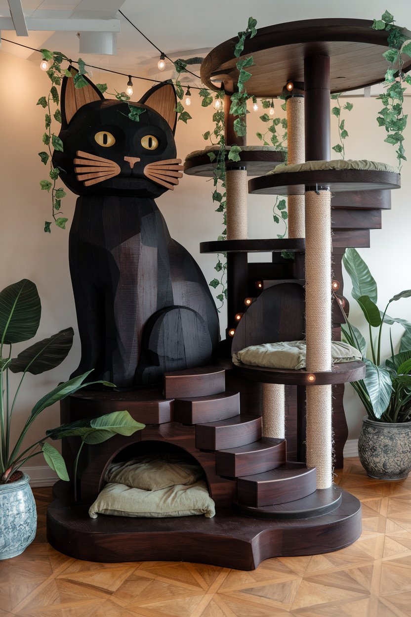 15+ Luxury Cat House Designs for Stylish, Spoiled Indoor Cats