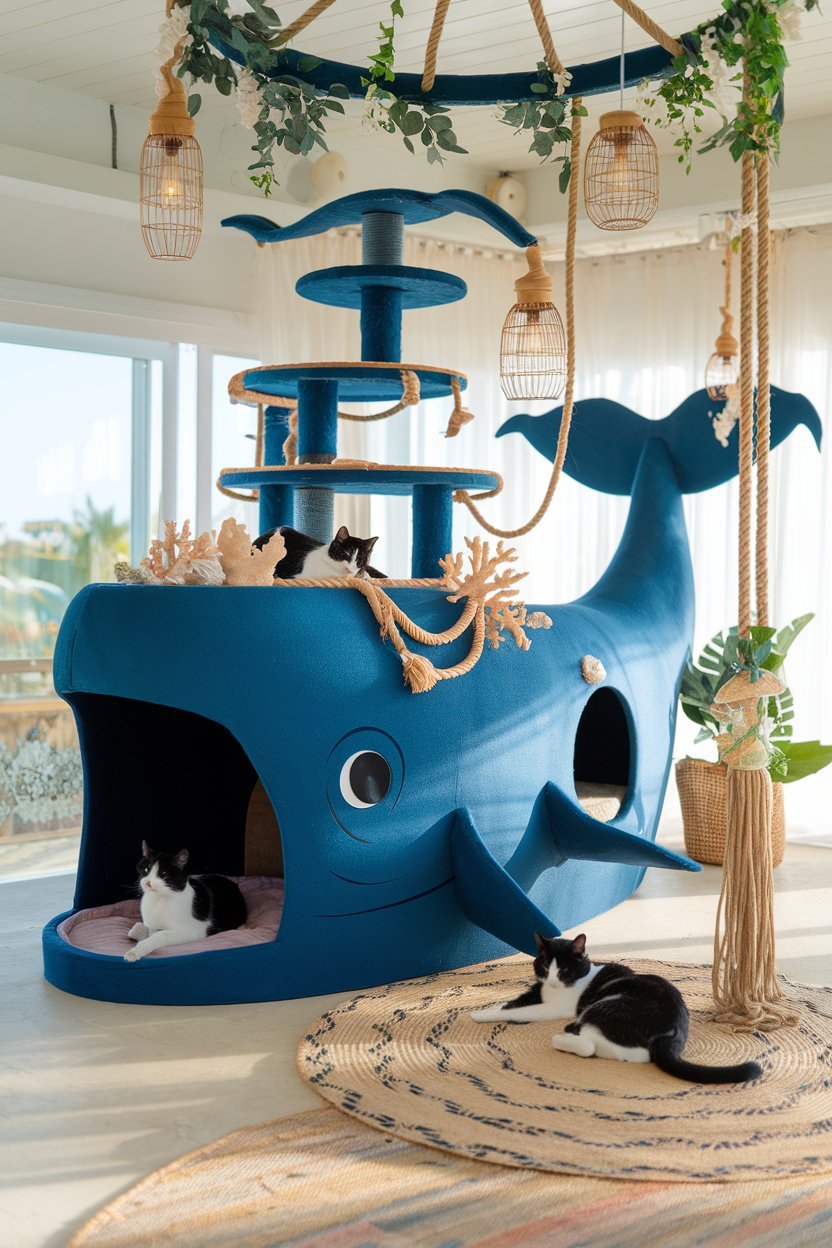15+ Luxury Cat House Designs for Stylish, Spoiled Indoor Cats