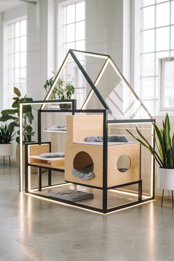 15+ Luxury Cat House Designs for Stylish, Spoiled Indoor Cats