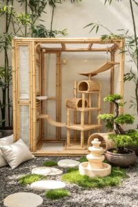 20+ Catio Layouts That Include Cat Trees, Hammocks & More