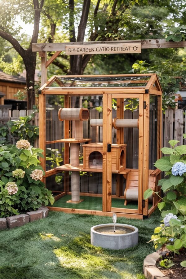 20+ Catio Layouts That Include Cat Trees, Hammocks & More