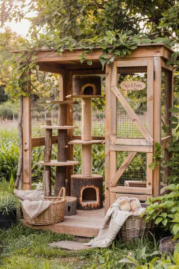 20+ Catio Layouts That Include Cat Trees, Hammocks & More