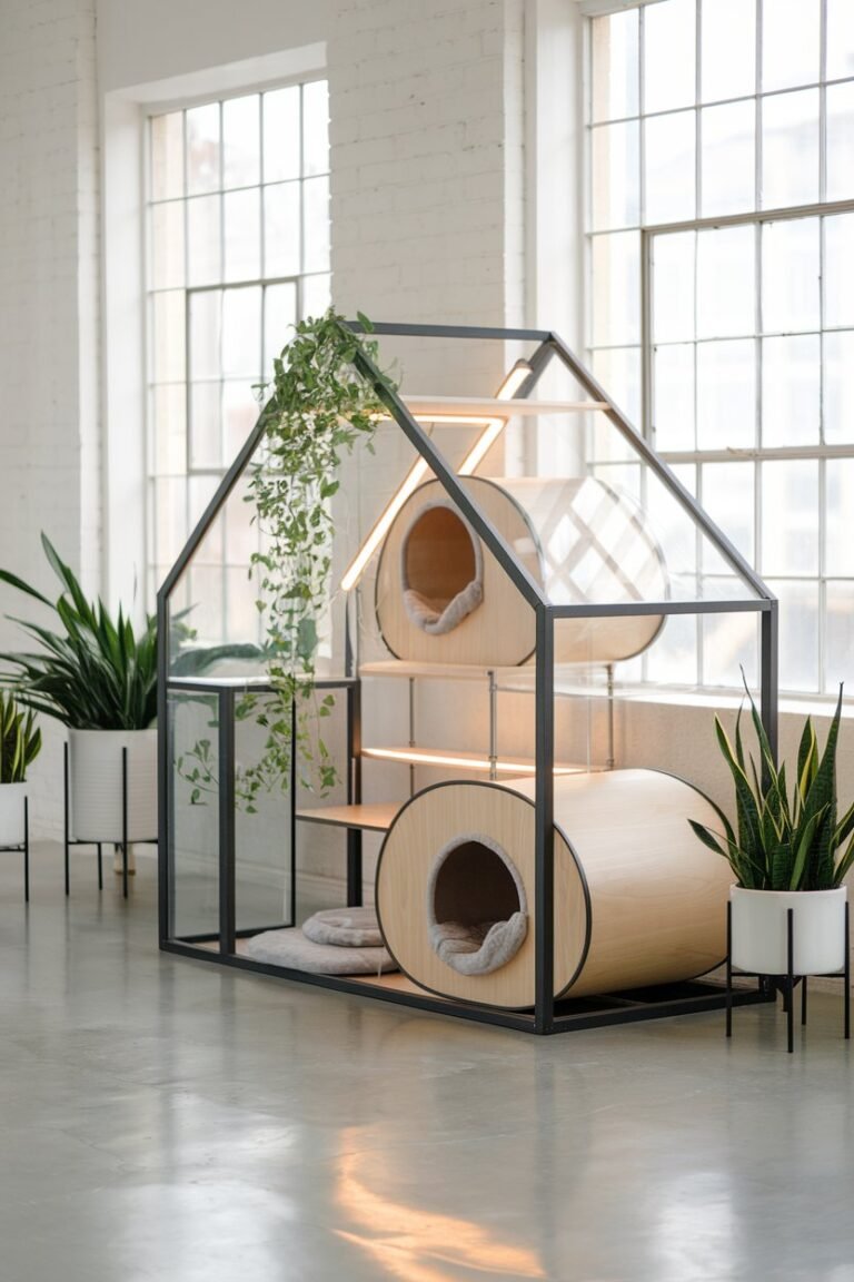 15+ Luxury Cat House Designs for Stylish, Spoiled Indoor Cats