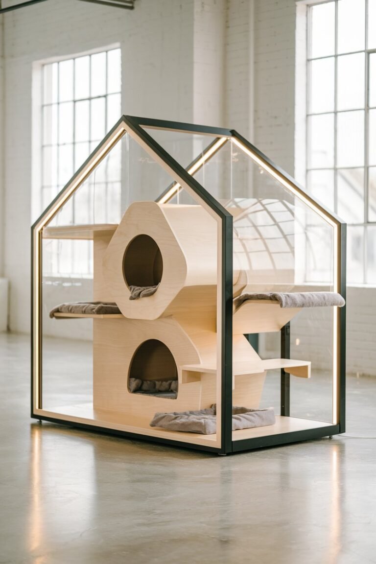 15+ Luxury Cat House Designs for Stylish, Spoiled Indoor Cats