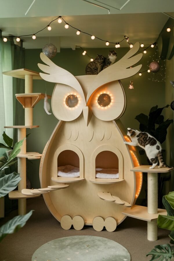 15+ Luxury Cat House Designs for Stylish, Spoiled Indoor Cats