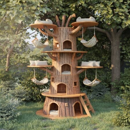 10+ Garden-Inspired Cat Trees Ideas That Look Like Art and Function ...