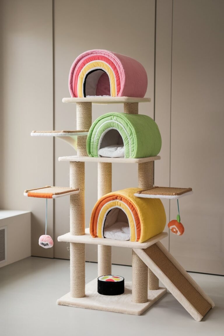 9+ Sushi-Inspired Cat Furniture Concepts That Will Have Your Cat Purring