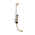 Wall-Mounted Rope & Step Set with Scratching Surface
