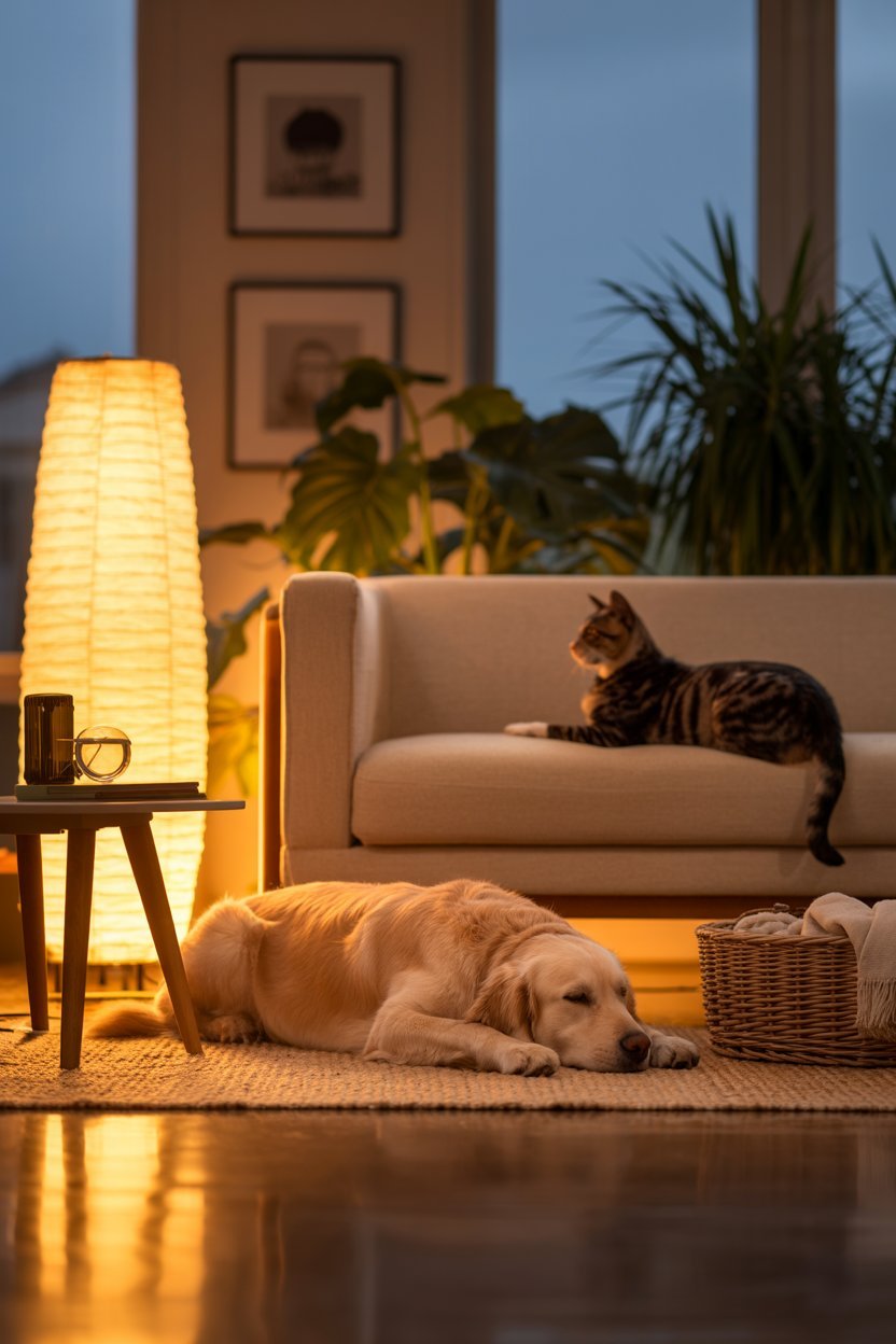 7 Lighting Tricks That Make Homes Pet-Friendly and Magical