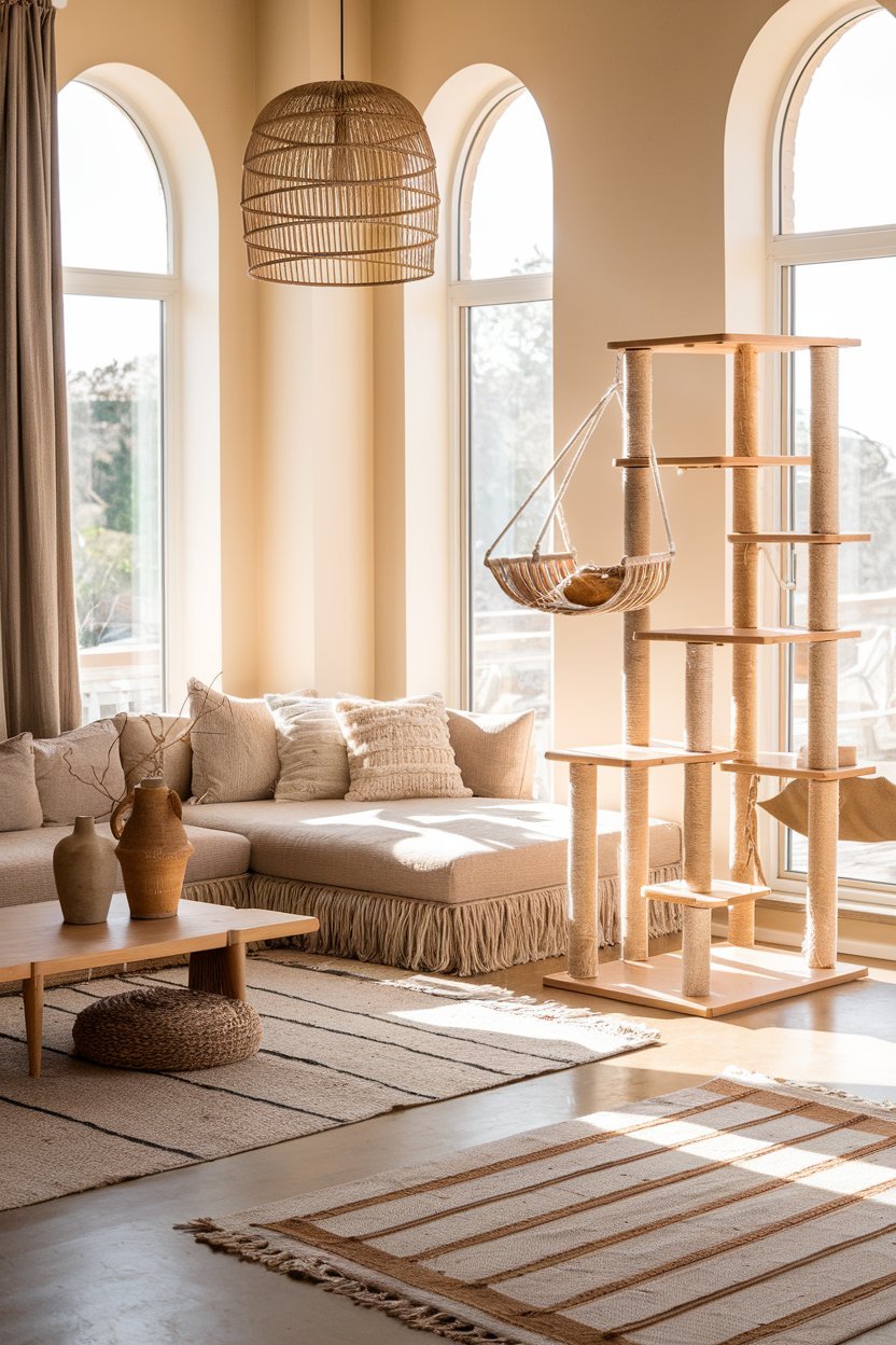 Boho Rooms Styled for You and Your Cat (Yes, It’s Possible!)