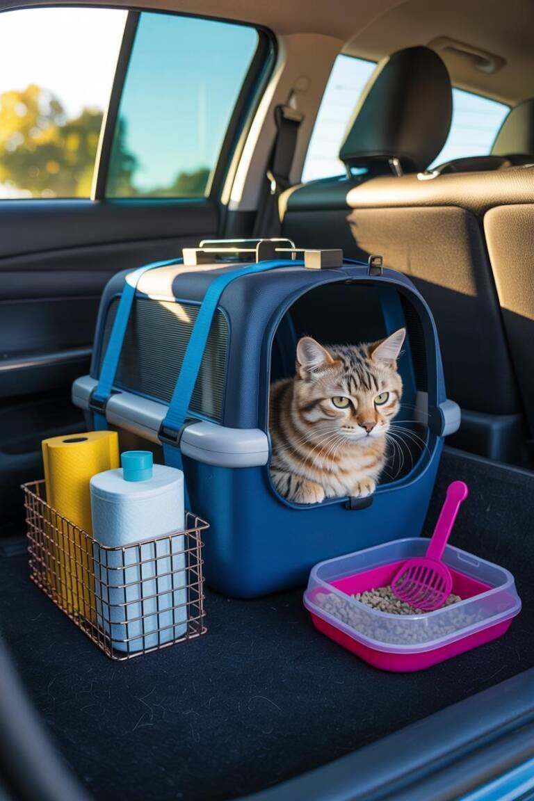 9 Road-Trip Hacks for Cats (+ Cozy Car Setups)