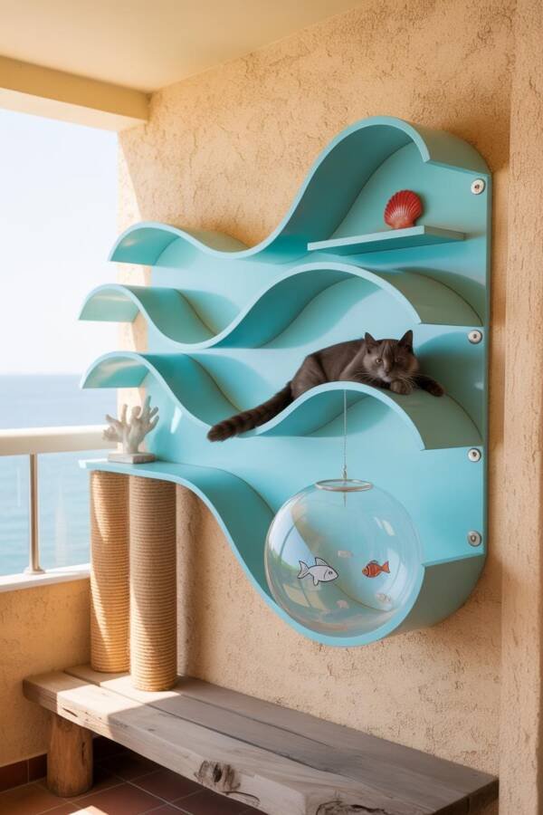 10 Studio Ghibli Cat Trees Inspired by Totoro Forests and Spirited Away ...