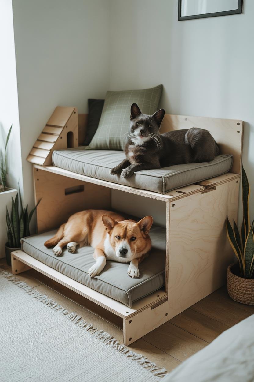 9+ Adorable Pallet Ideas for Your Dog or Cat You Can Build This Weekend