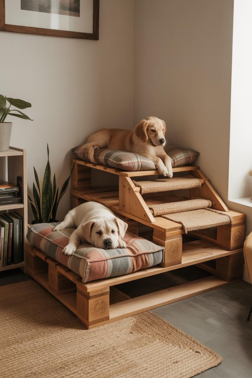 9+ Adorable Pallet Ideas for Your Dog or Cat You Can Build This Weekend