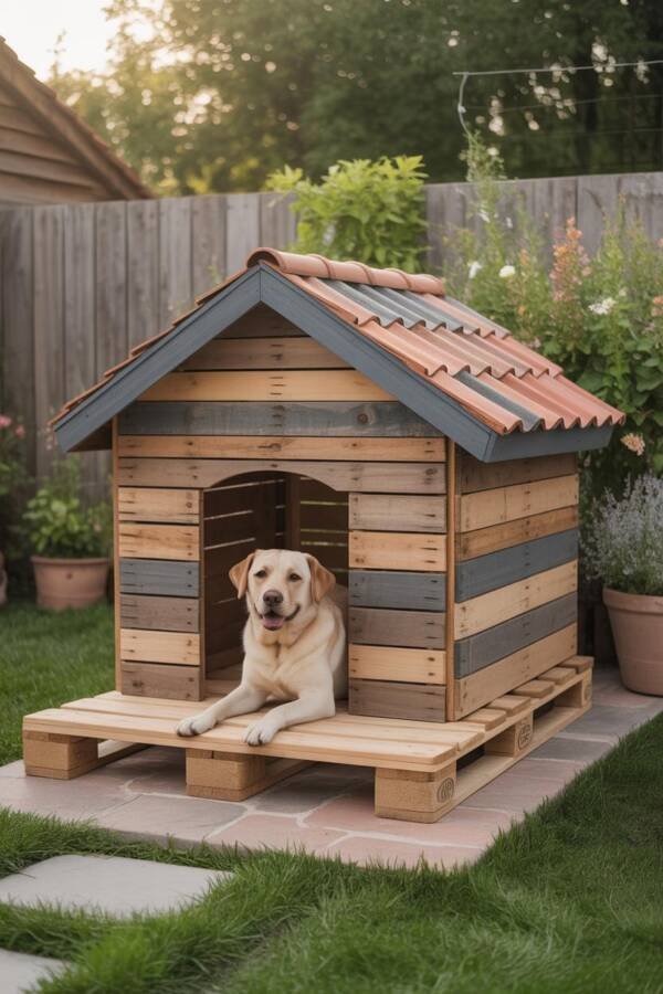 9+ Adorable Pallet Ideas for Your Dog or Cat You Can Build This Weekend