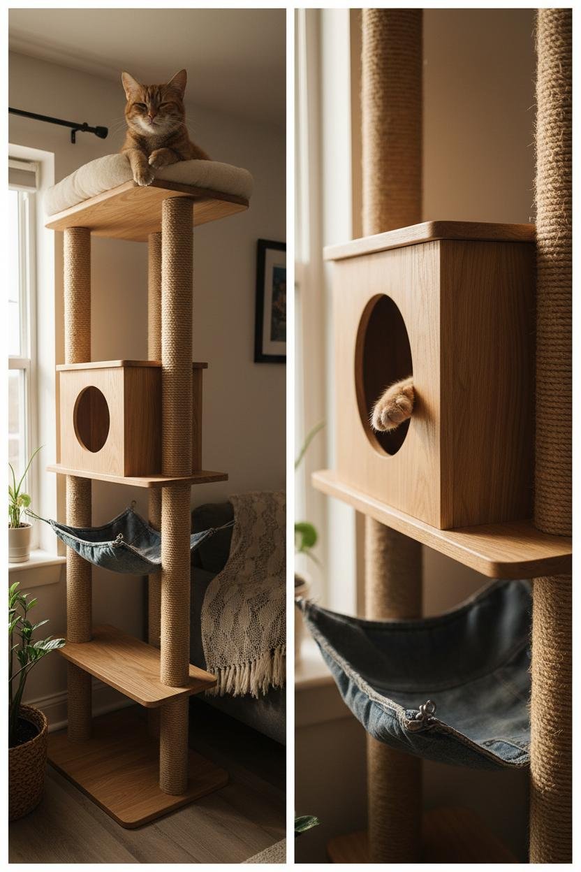 15 Epic DIY Cat Treehouses That Will Make Your Feline the Envy of the ...