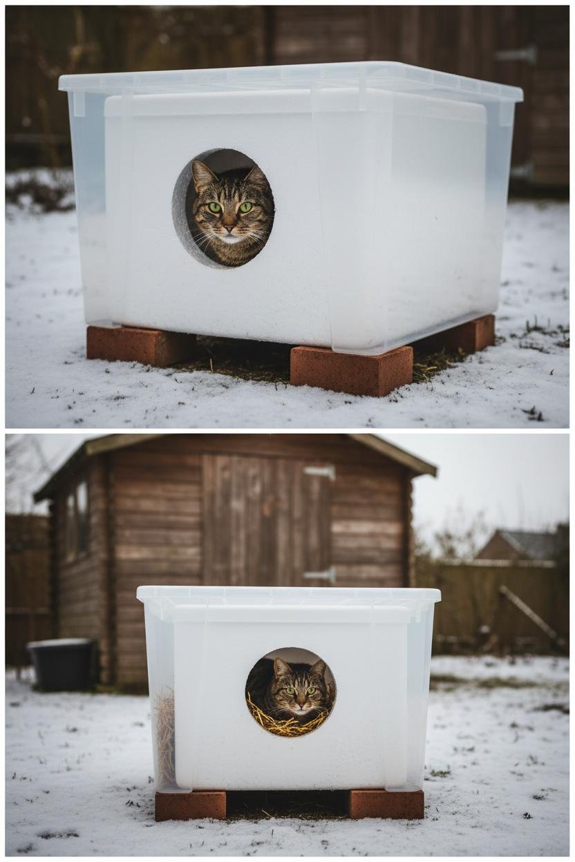 12 DIY Cat Shelters You Can Build This Weekend