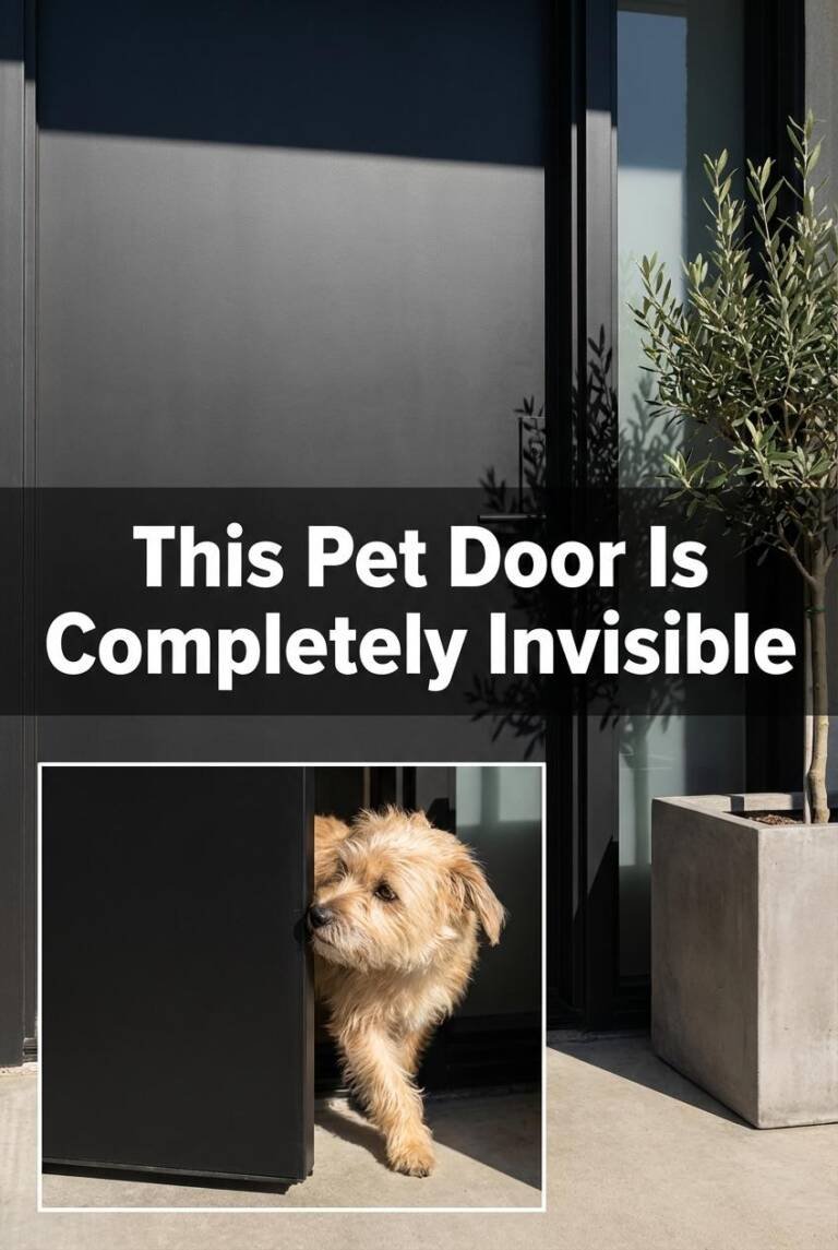 16 Front Door Ideas With Doggy Doors That Don't Ruin Your Curb Appeal